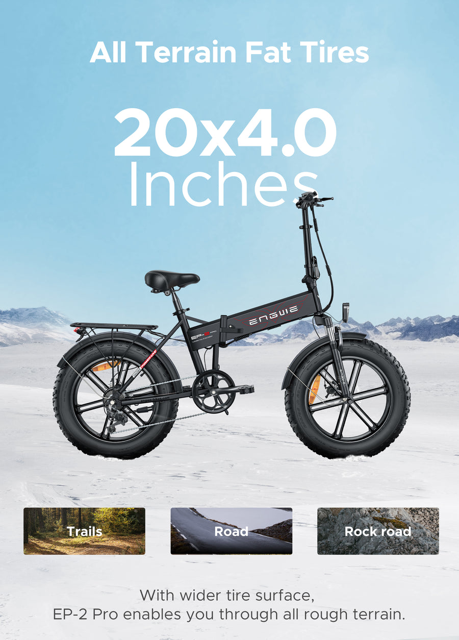Engwe EP-2 Pro | All Terrain Tyres Folding Electric Bike – Engwe UK ...